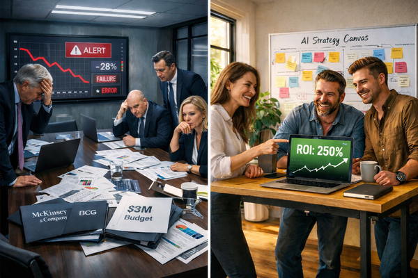 Corporations Fail With AI Implementation, Small Consultants Win